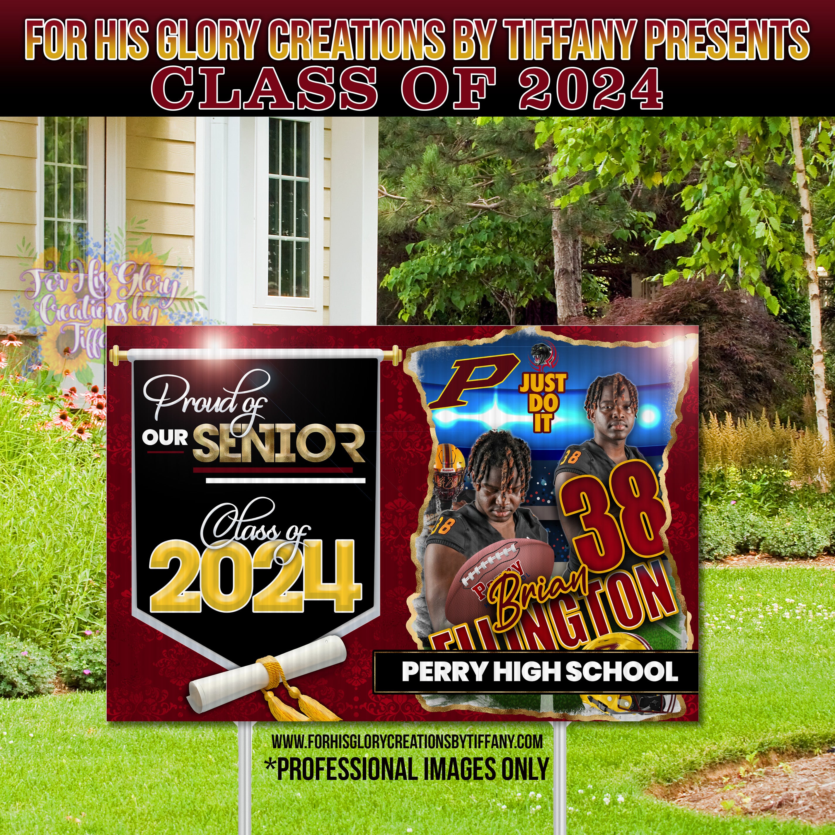 Graduation Yard Signs – For His Glory Creations by Tiffany